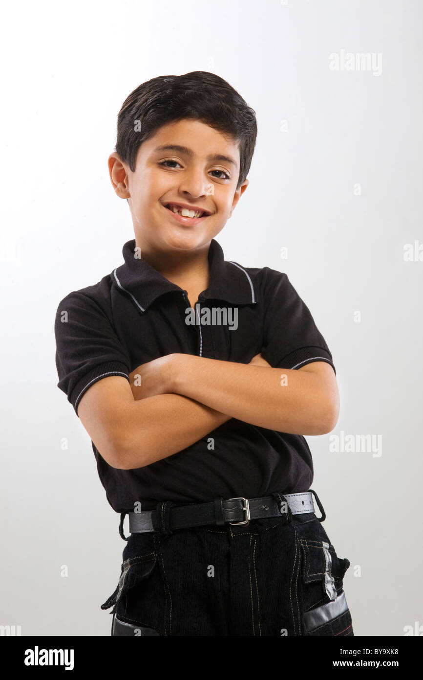 Portrait of a young boy Stock Photo - Alamy