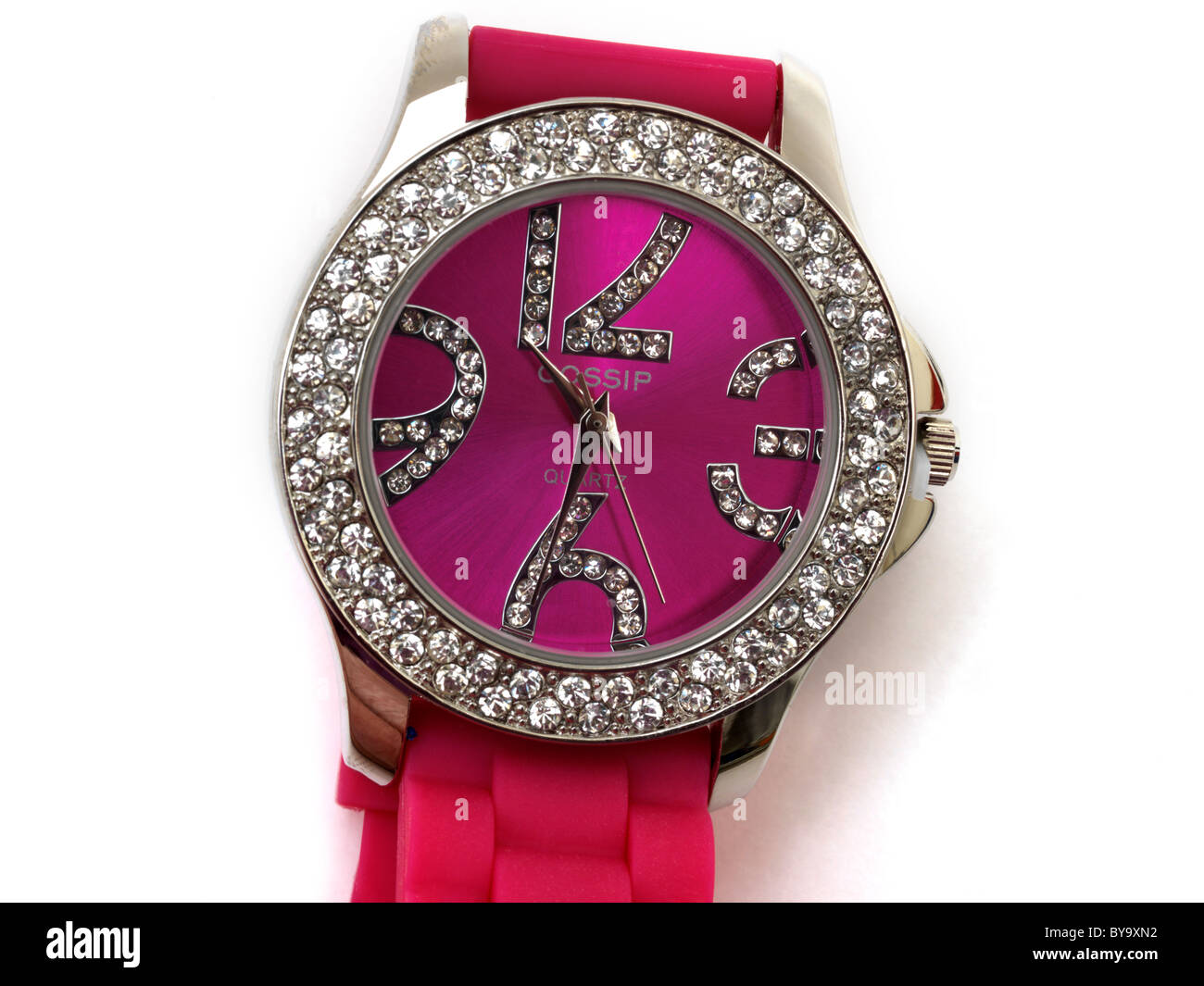 Modern Pink Watch Stock Photo - Alamy