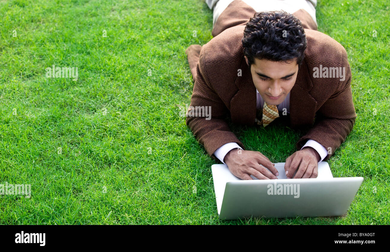 Working from a park hi-res stock photography and images - Alamy