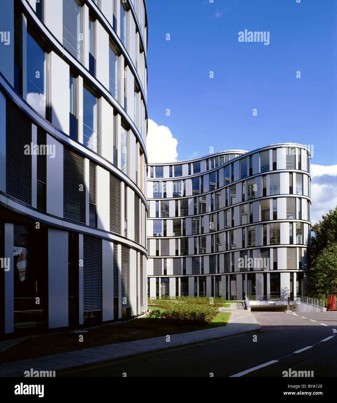 Office building "Hamburger Welle", Hamburg Wave, Hamburg, Germany ...