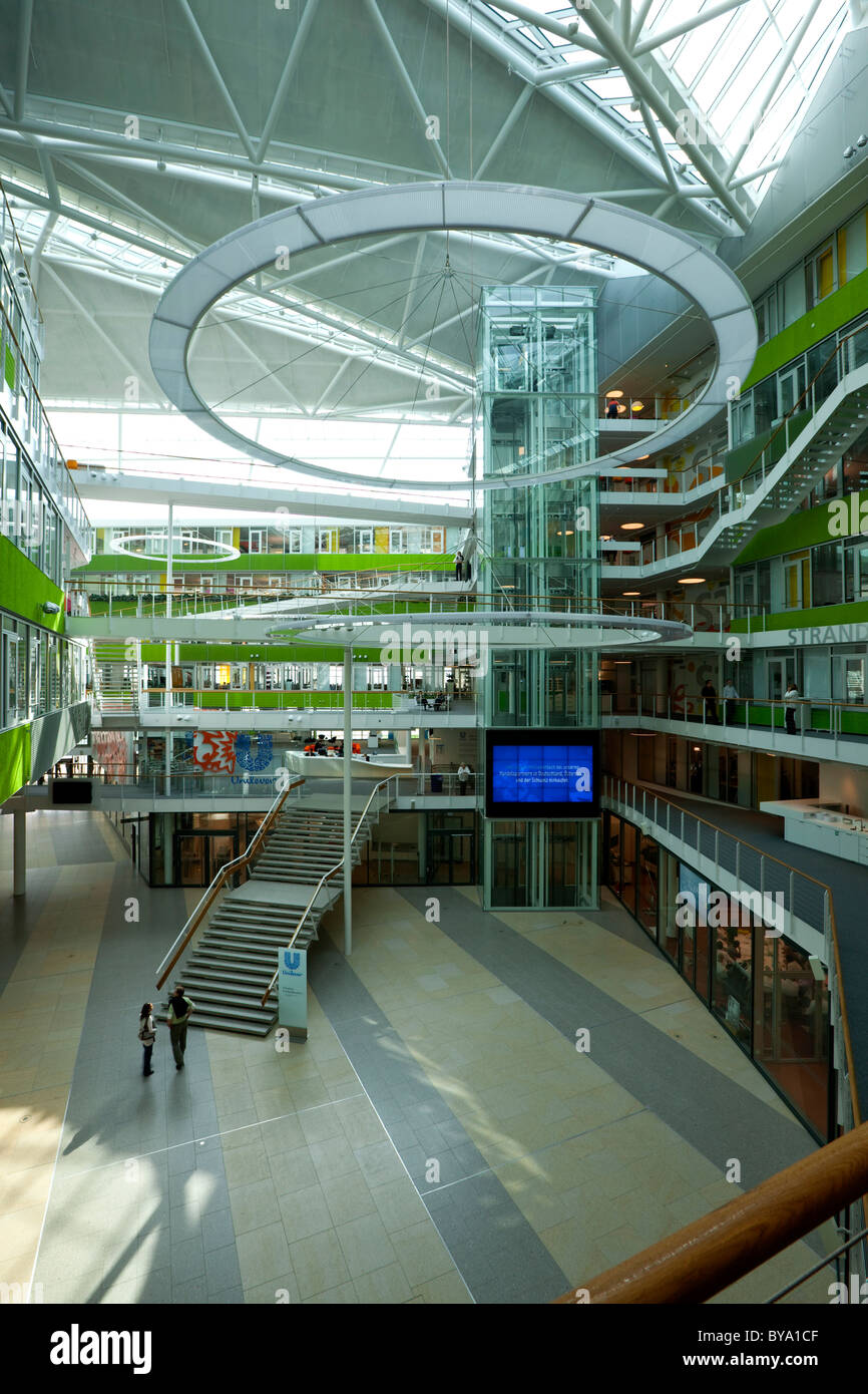 Commercial building, office building "Unilever Haus", Hamburg, Germany ...