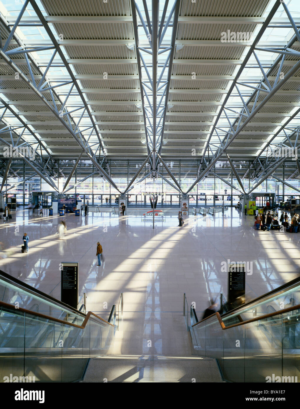 Hamburg Airport "Terminal 1", Hamburg, Germany, Europe Stock Photo - Alamy