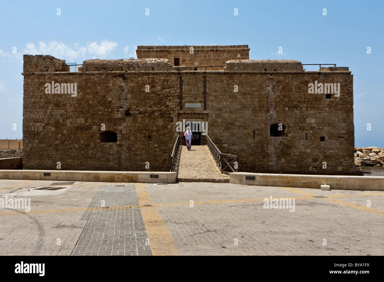 Paphos Castle, Paphos, southern Cyprus Stock Photo - Alamy