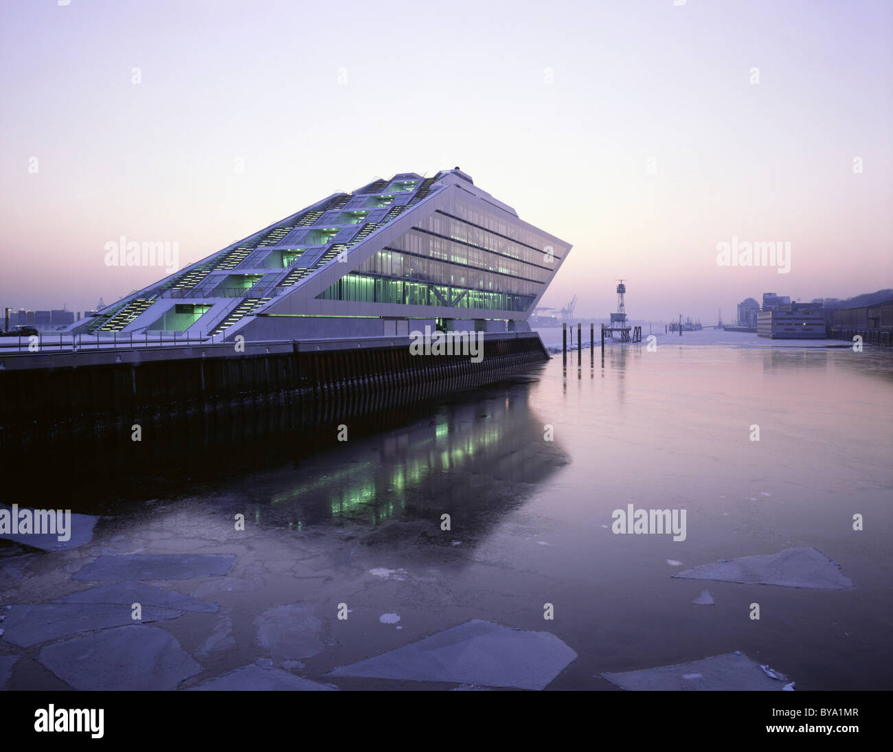 Hamburg germany dockland office buildings hi-res stock photography and ...