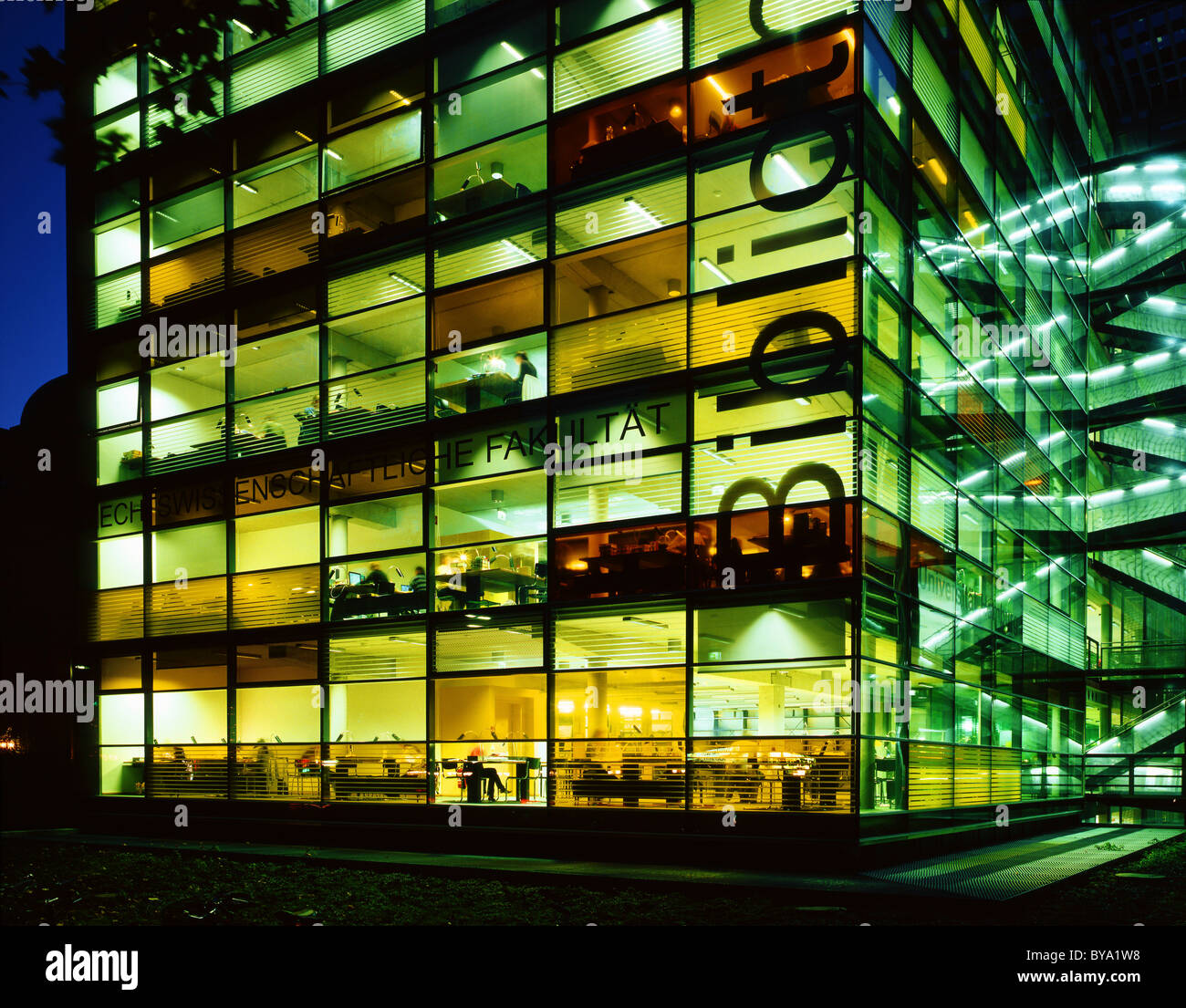 University library, Hamburg, Germany, Europe Stock Photo - Alamy