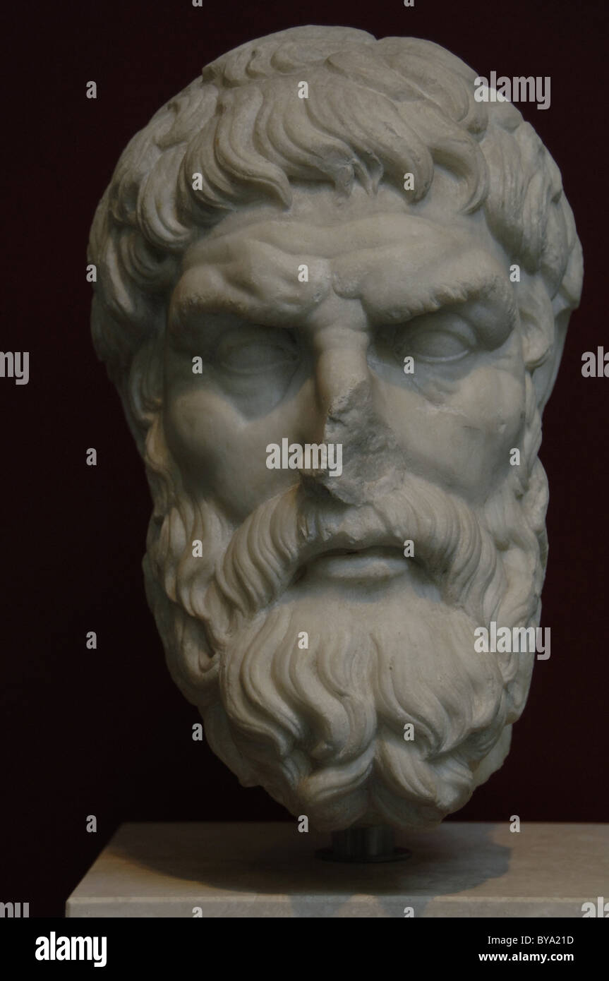 Ancient greek marble bust hi-res stock photography and images - Alamy