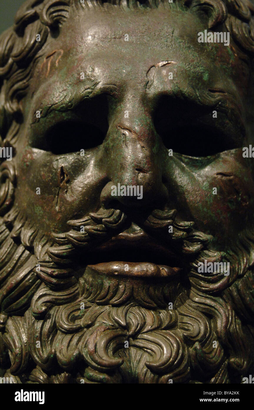 Greek Art. Hellenistic. Boxer of Quirinal or the Terme Boxer. Bronze ...