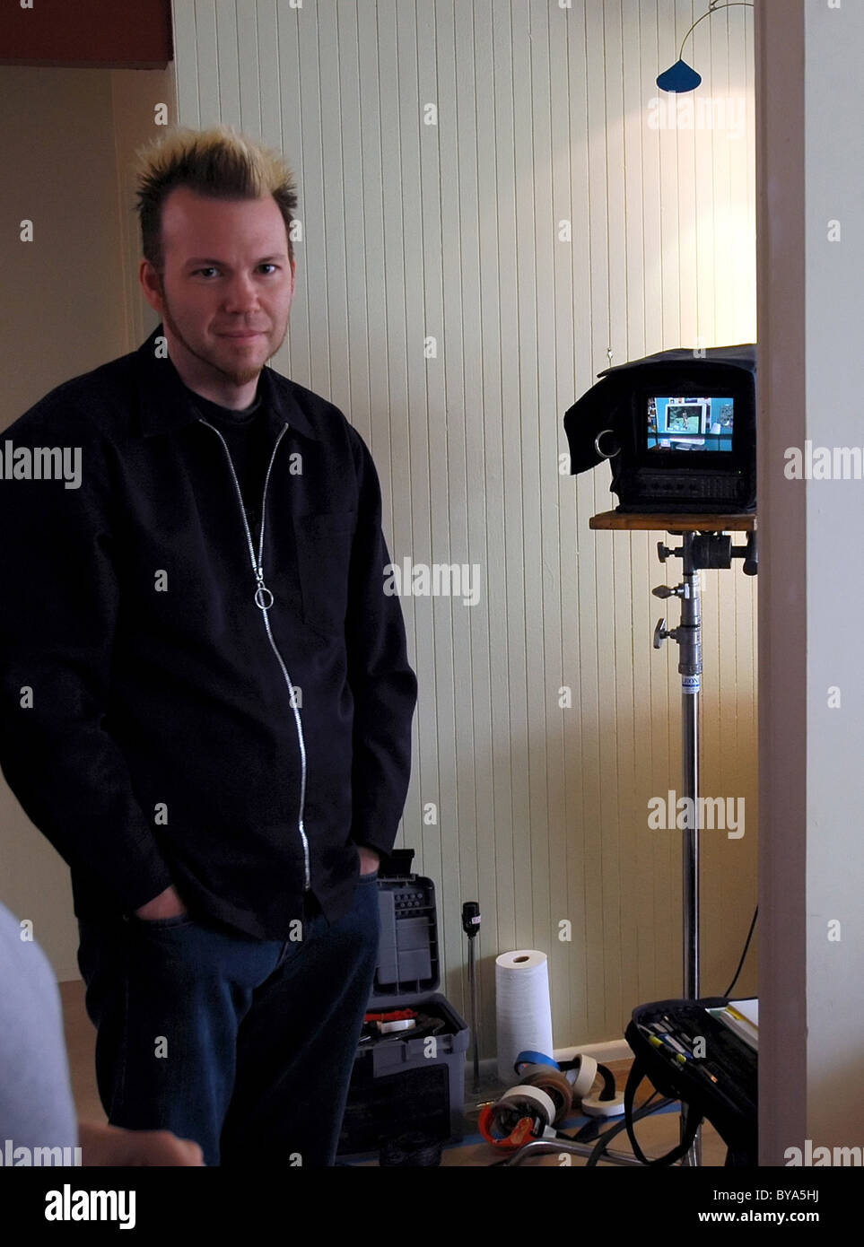 Another Gay Movie Year : 2006 USA Director : Todd Stephens Todd Stephens Shooting picture Stock ...