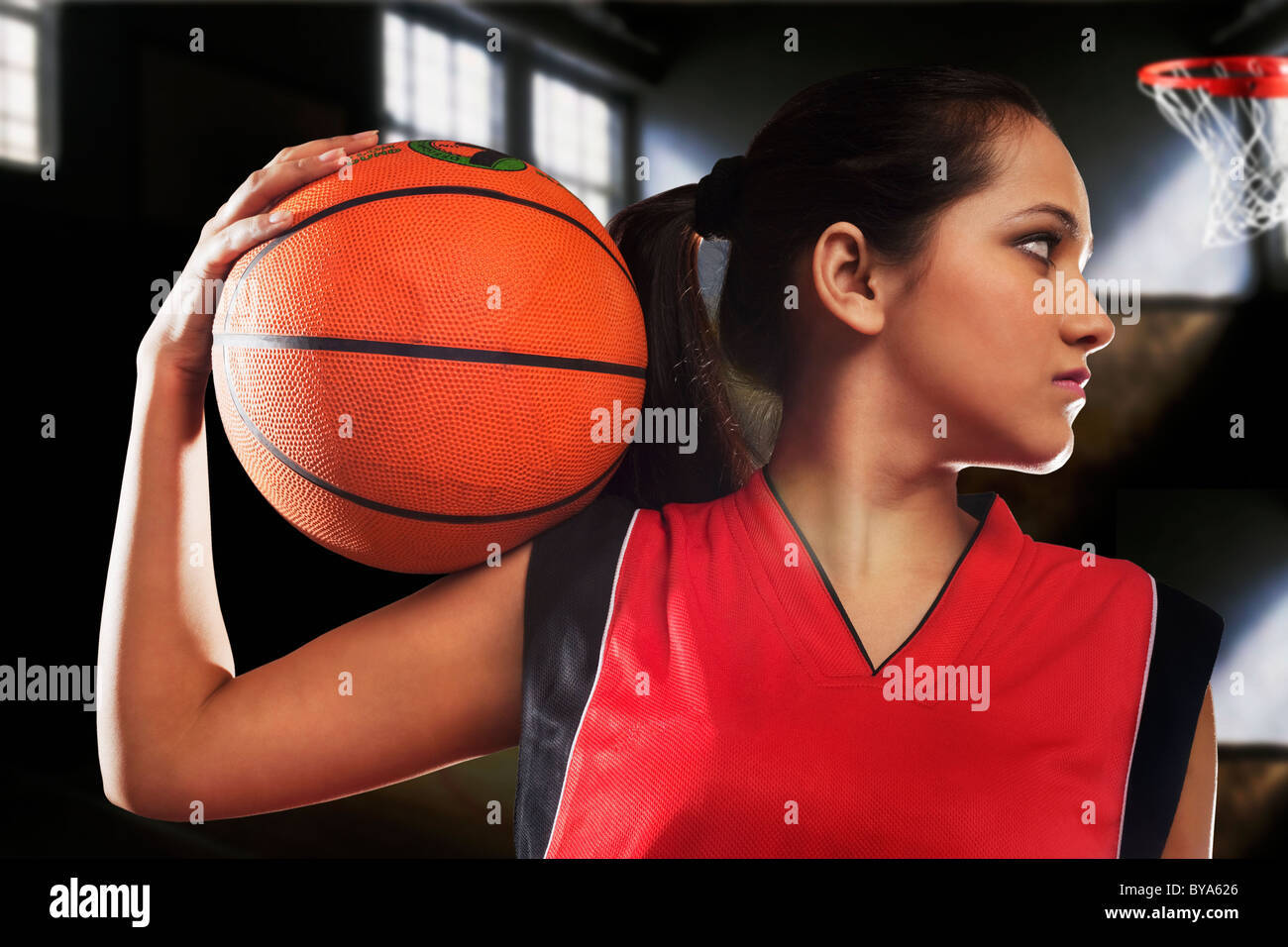 Close up of basketballs hi-res stock photography and images - Alamy