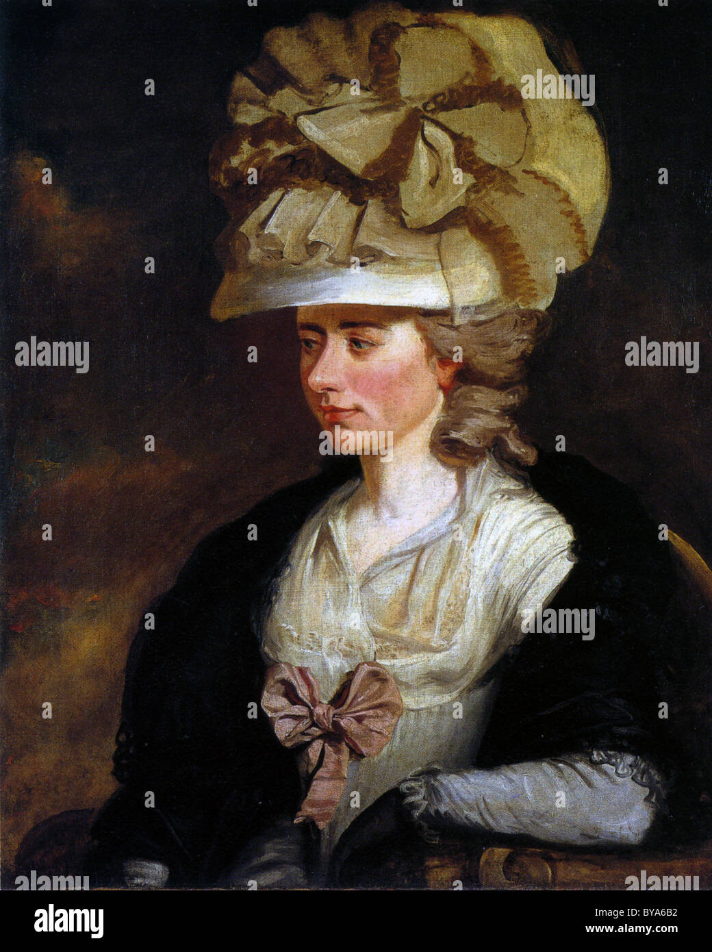 FANNY BURNEY (1752-1840) English novelist and playwright. Engraving ...