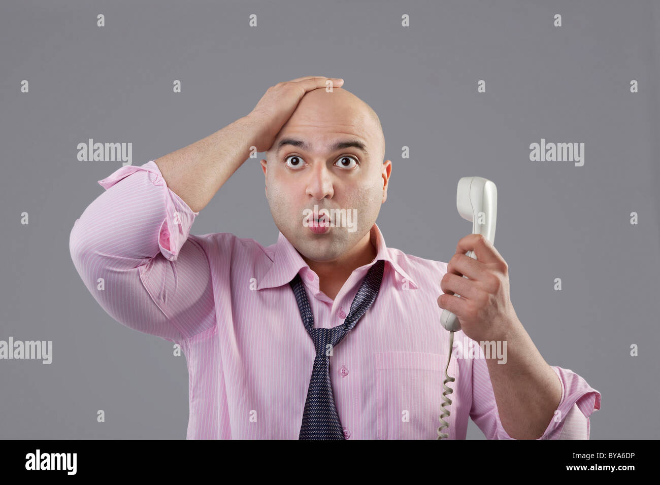 Executive forgetting something Stock Photo - Alamy