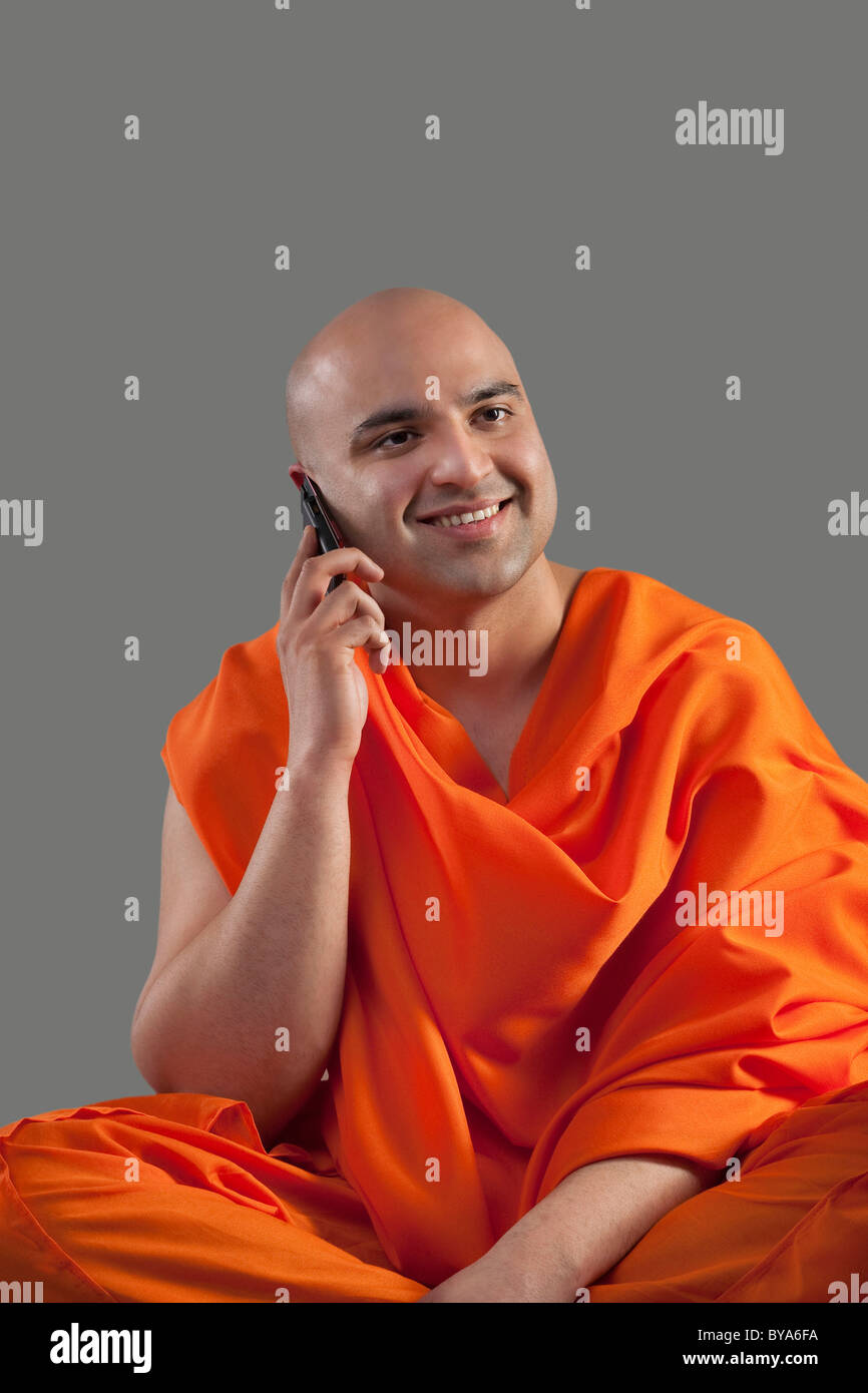 Religion on phone mobile phone robes hi-res stock photography and ...