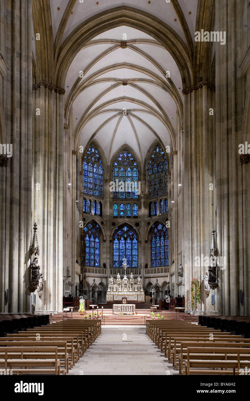 Interior cathedral regensburg germany hi-res stock photography and ...