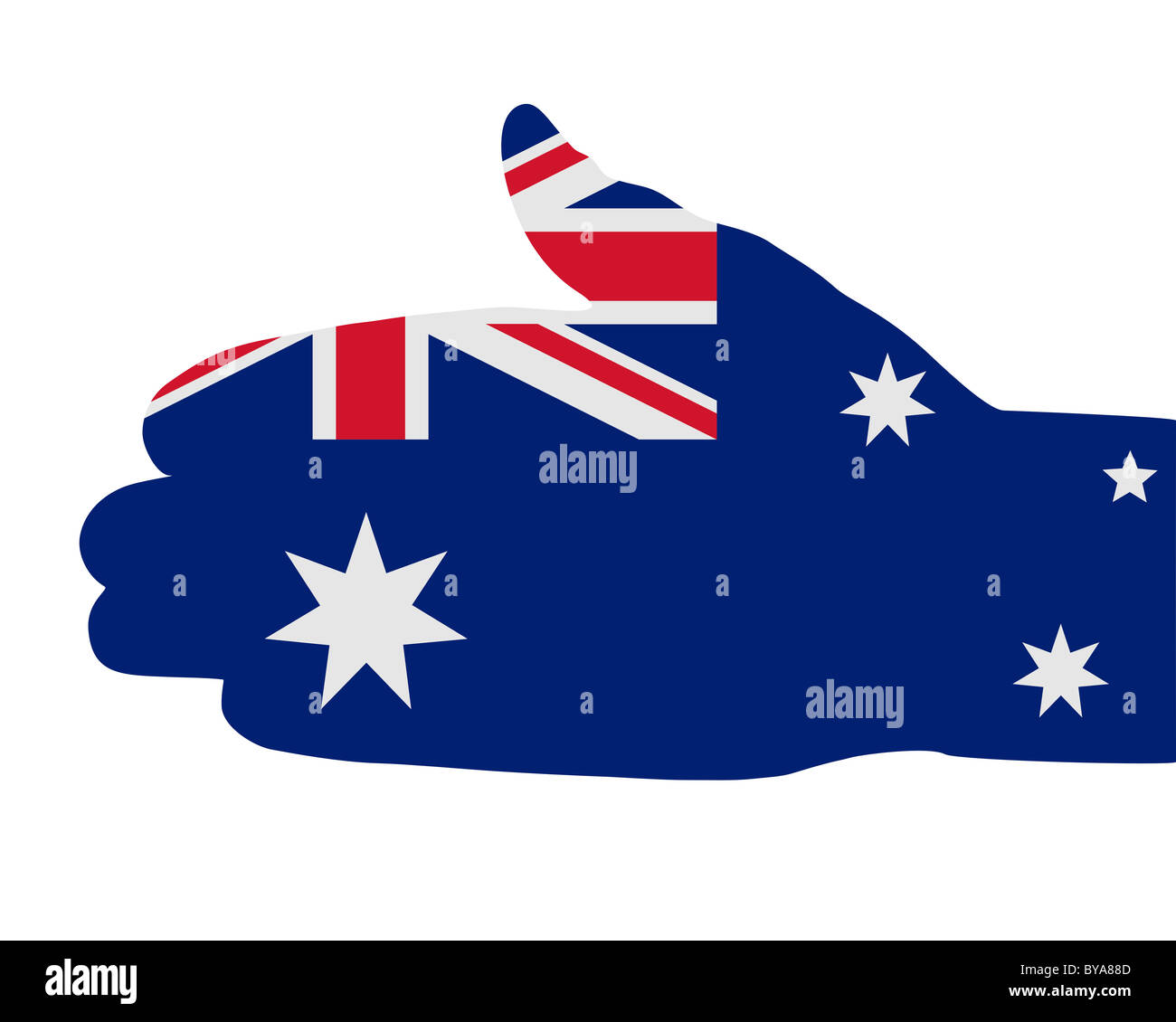 Australian finger signal hi-res stock photography and images - Alamy