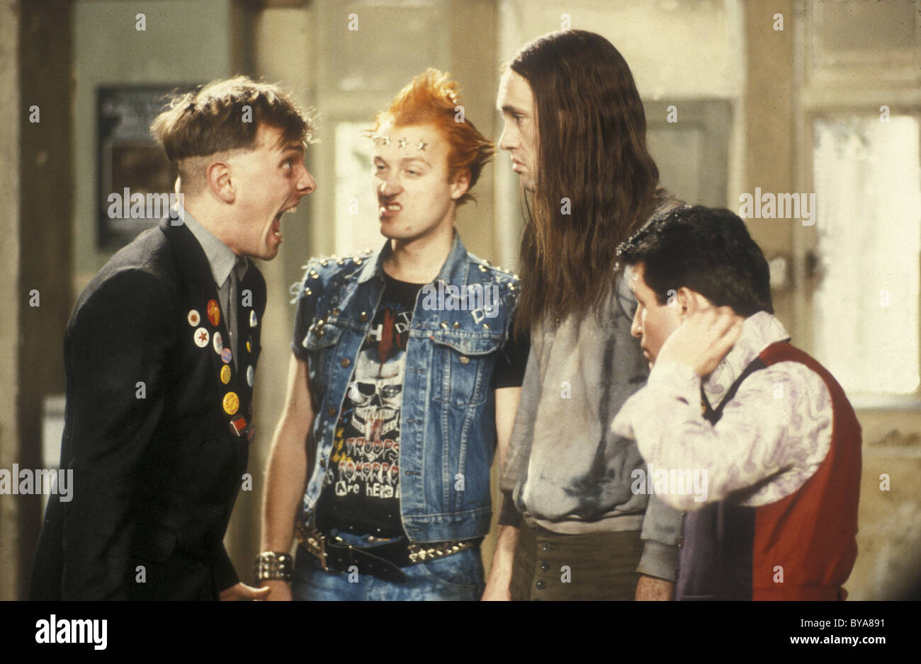 The Young Ones TV Series 1982 - 1984 UK Rik Mayall, Adrian Edmondson ...
