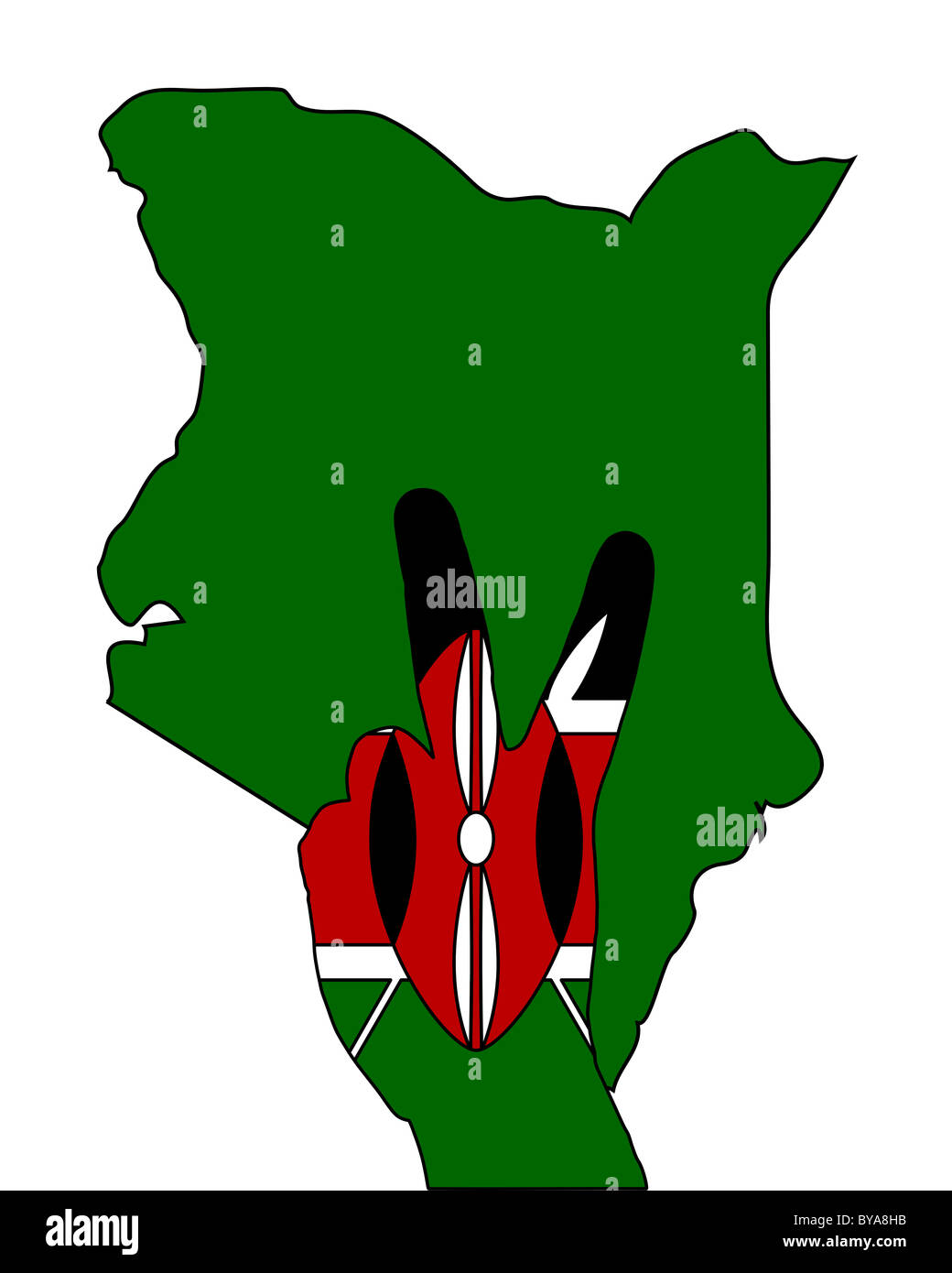 Kenya hand signal Stock Photo - Alamy