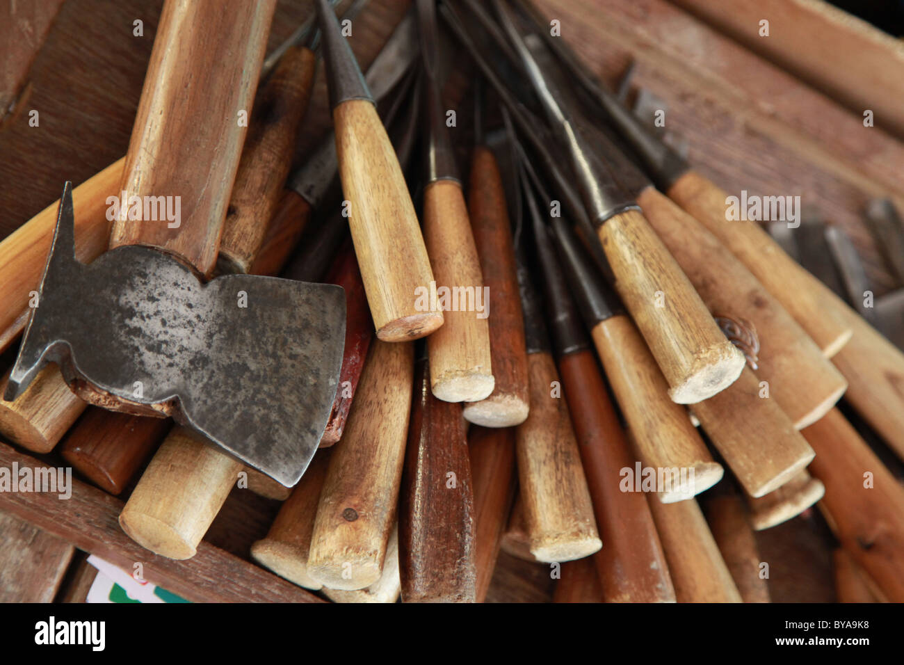 Sculptor's tools hi-res stock photography and images - Alamy