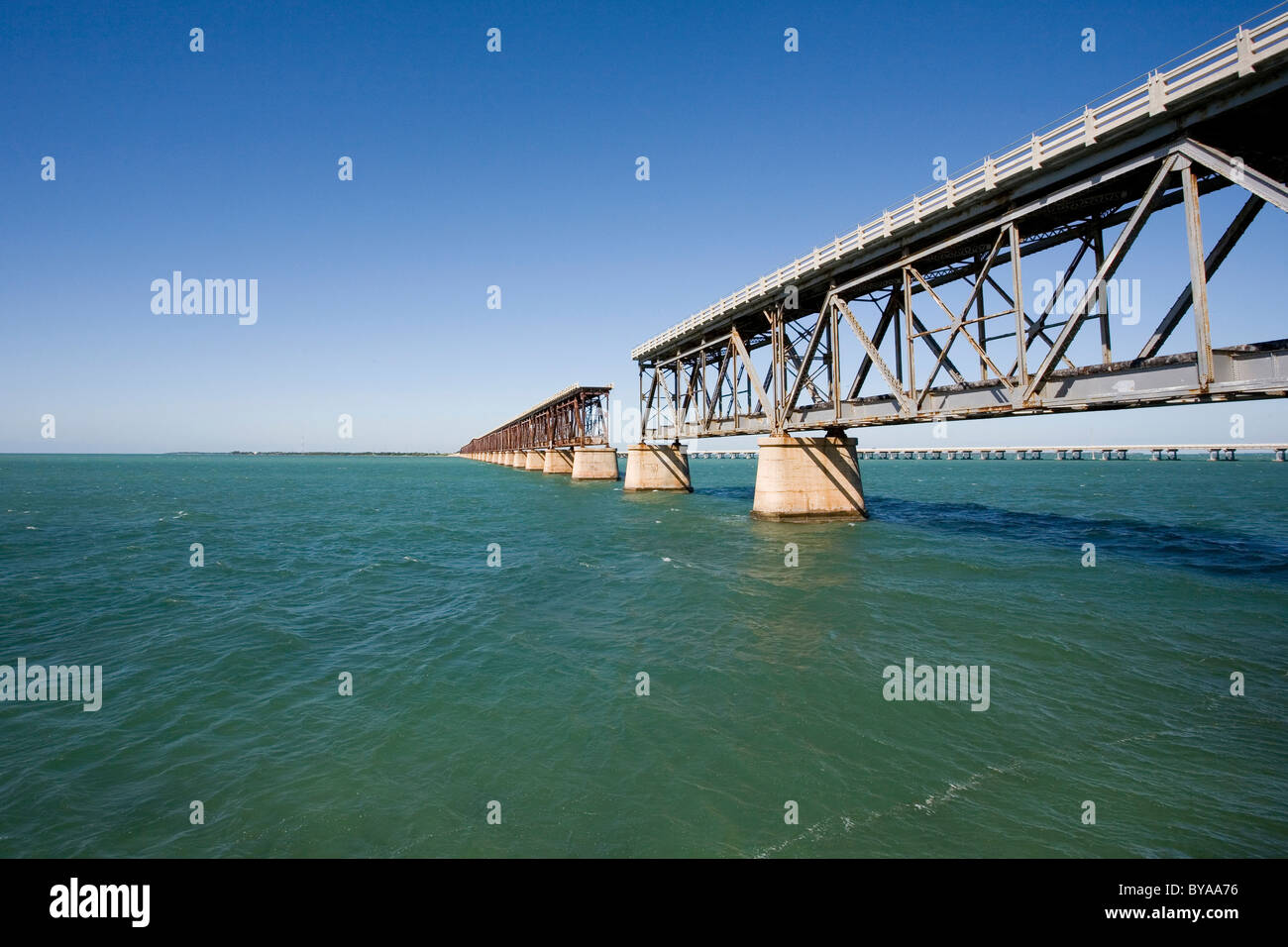 Bahia Honda Rail Bridge, Florida Keys, Florida, United States of ...
