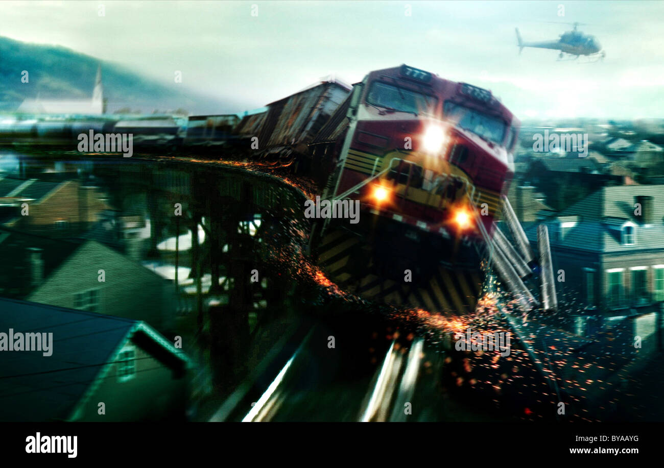 Unstoppable Year : 2010 USA Director : Tony Scott Chris Pine, Denzel Washington Stock Photo - Alamy