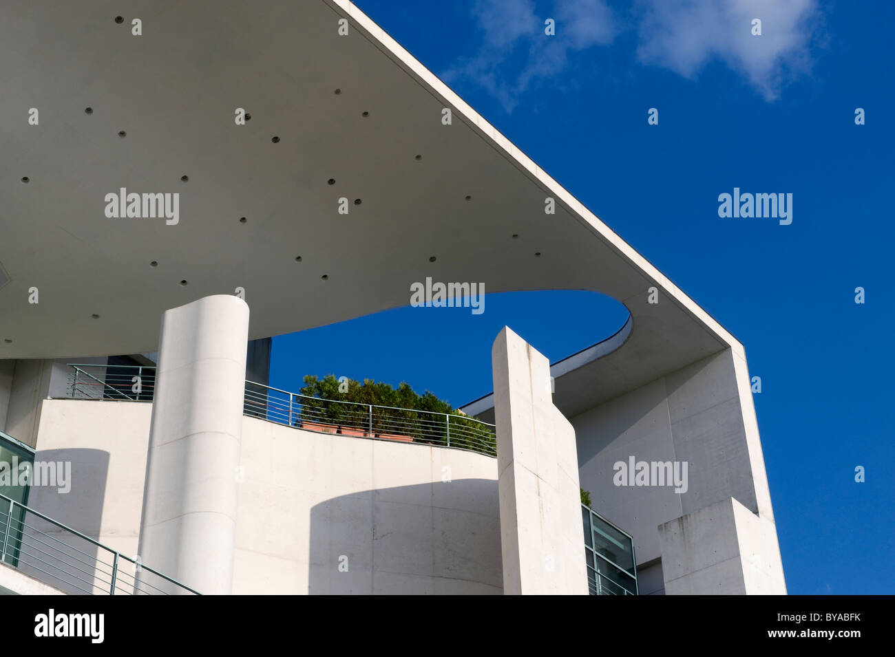 Federal Chancellery garden view Berlin Germany Europe Stock Photo - Alamy
