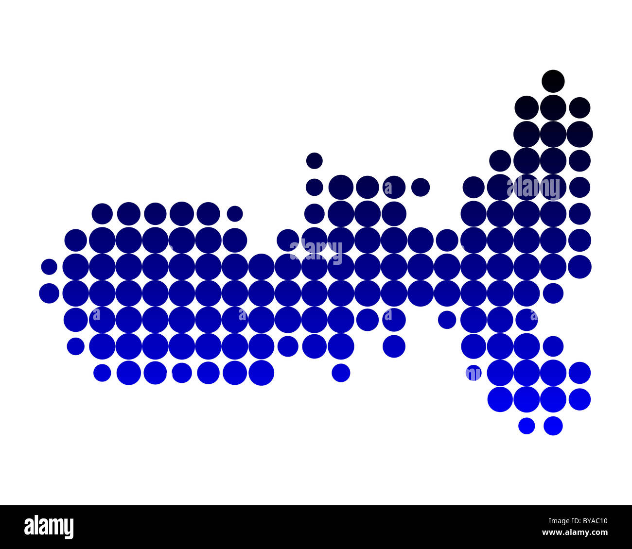 Map of Elba Stock Photo - Alamy