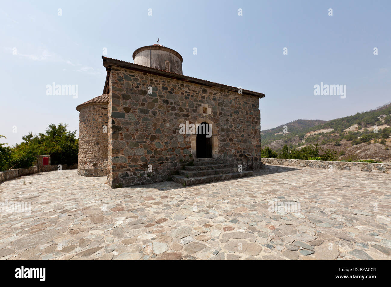 Stavros Church, a UNESCO World Heritage Site, Agros, Troodos Mountains ...