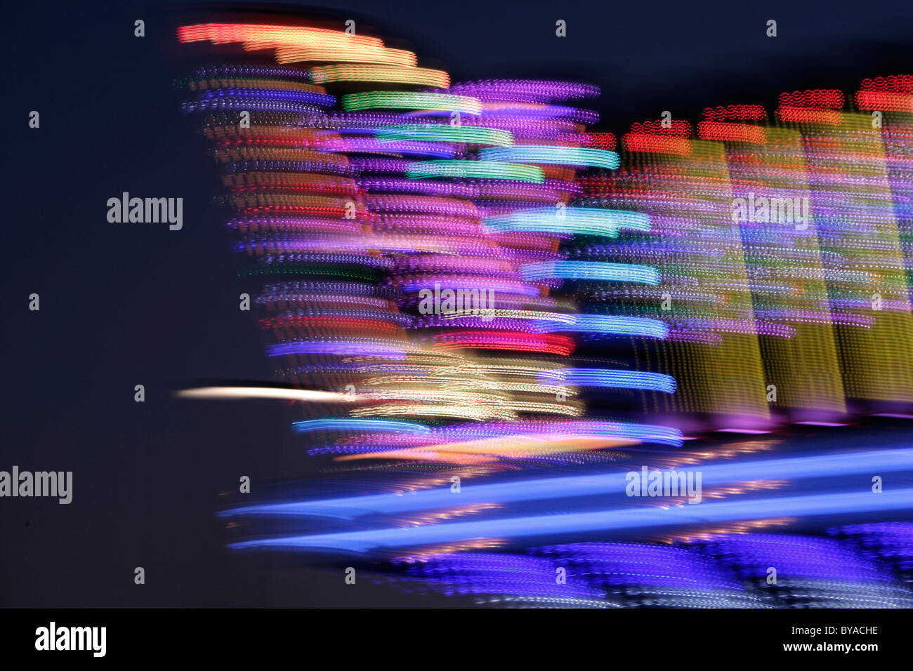 Blurred neon sign Stock Photo - Alamy