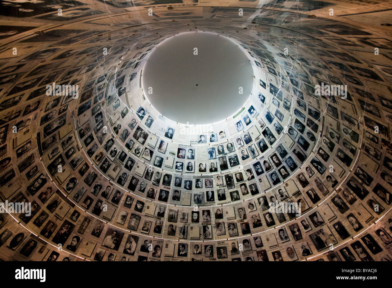 Hall of Names at Yad Vashem Holocaust Museum. Jerusalem, Israel. 27/01 ...