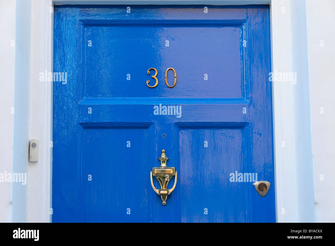 Closeup british door house number hi-res stock photography and images ...