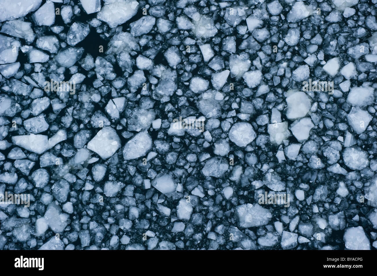 Top aerial view freezing water hi-res stock photography and images - Alamy