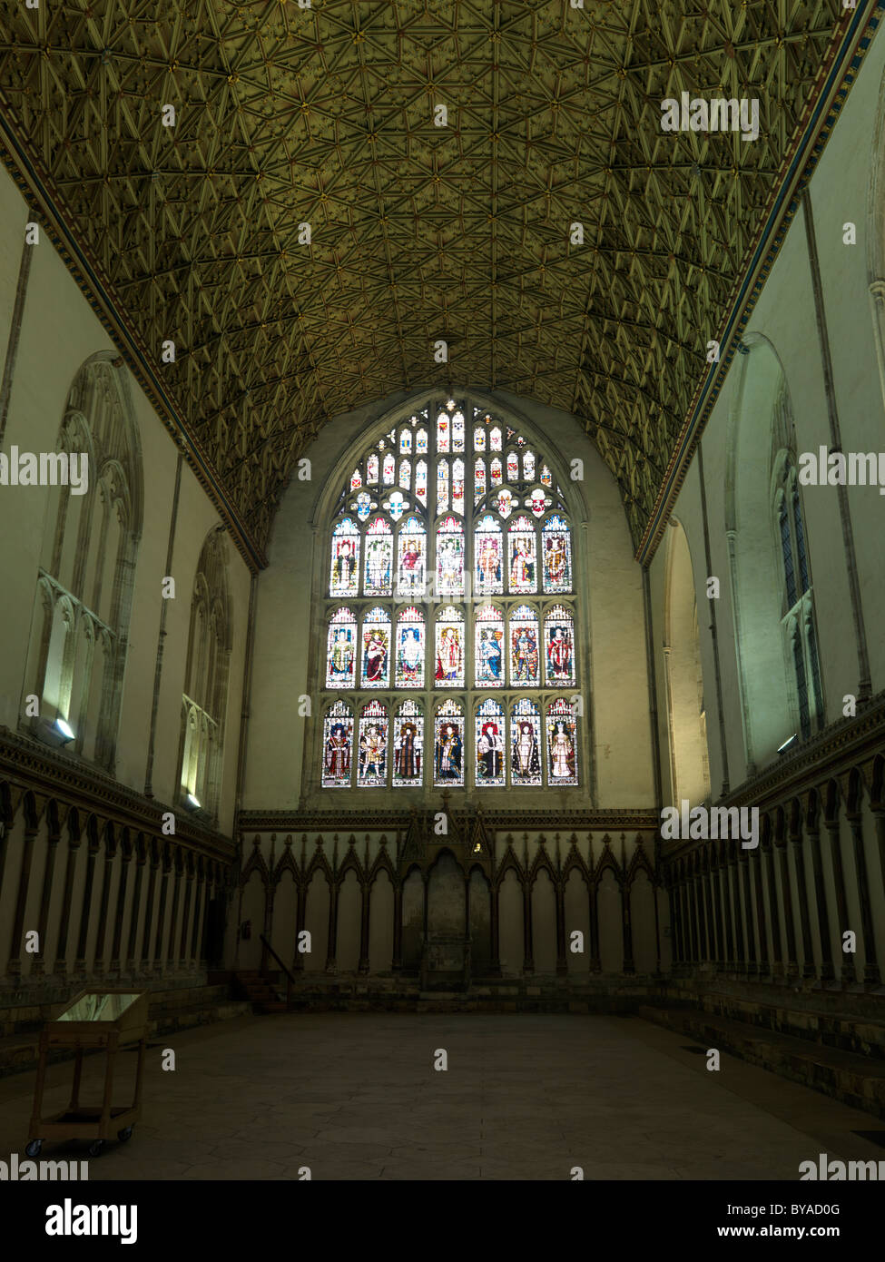 Canterbury Kent England Canterbury Cathedral Chapter house Stained ...