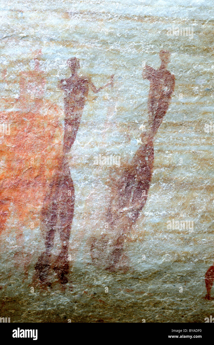 Rock art figures hi-res stock photography and images - Alamy