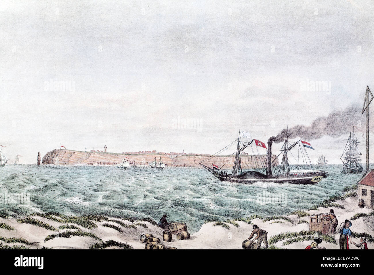 Heligoland 19th century hi-res stock photography and images - Alamy