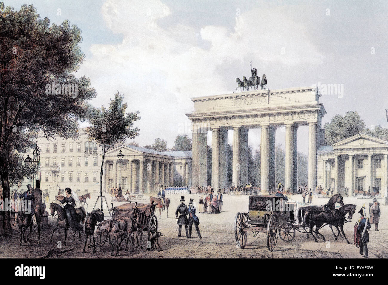Berlin 19th century hi-res stock photography and images - Alamy