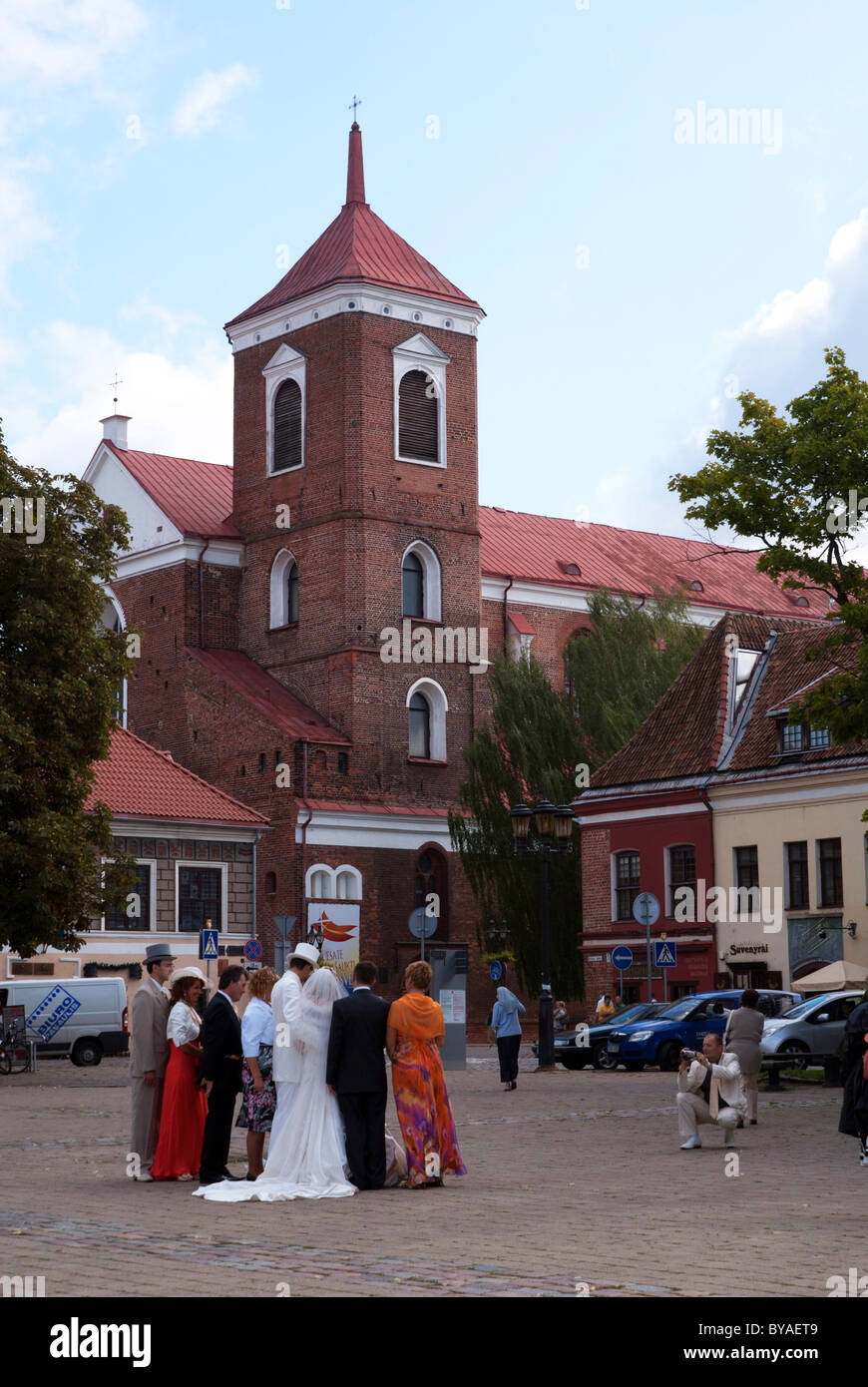 Town hall square kaunas hi-res stock photography and images - Alamy