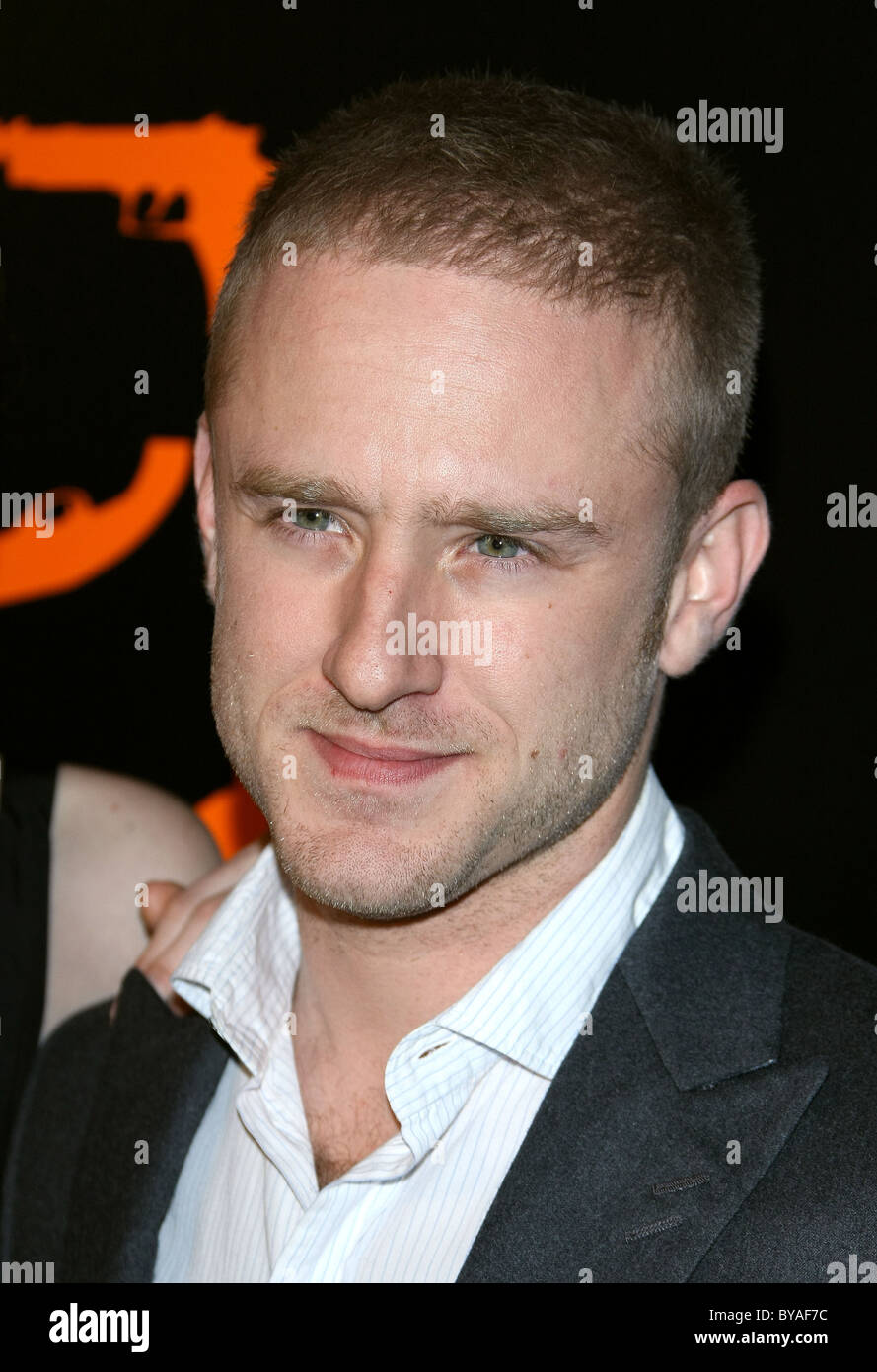 BEN FOSTER THE MECHANIC PREMIERE. CBS FILMS HOLLYWOOD LOS ANGELES ...