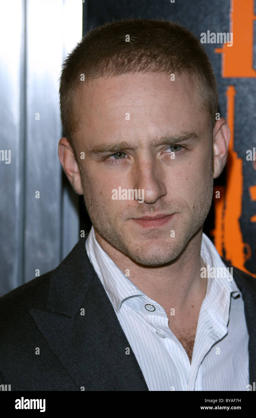 BEN FOSTER THE MECHANIC PREMIERE. CBS FILMS HOLLYWOOD LOS ANGELES ...