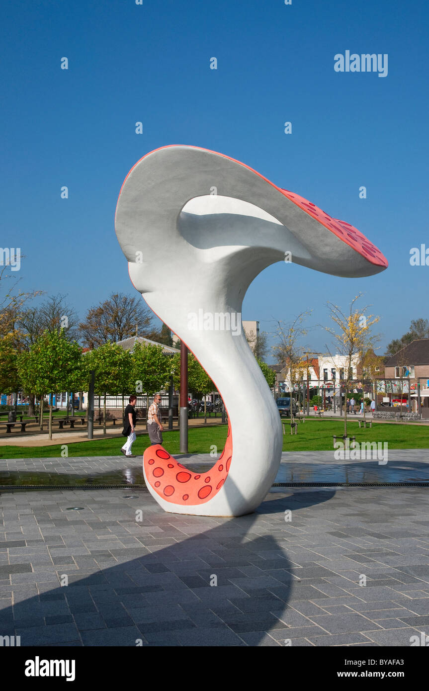 Viss'n, work of art created by Albert Kramer at the Spuiplein, Breskens ...