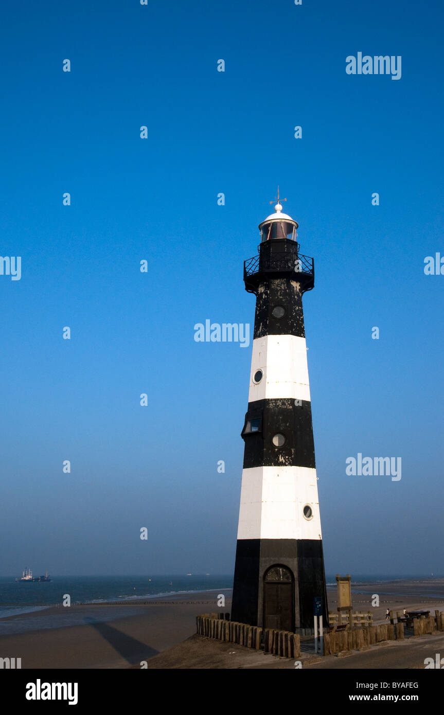 The lighthouse of Breskens, The Netherlands Stock Photo - Alamy