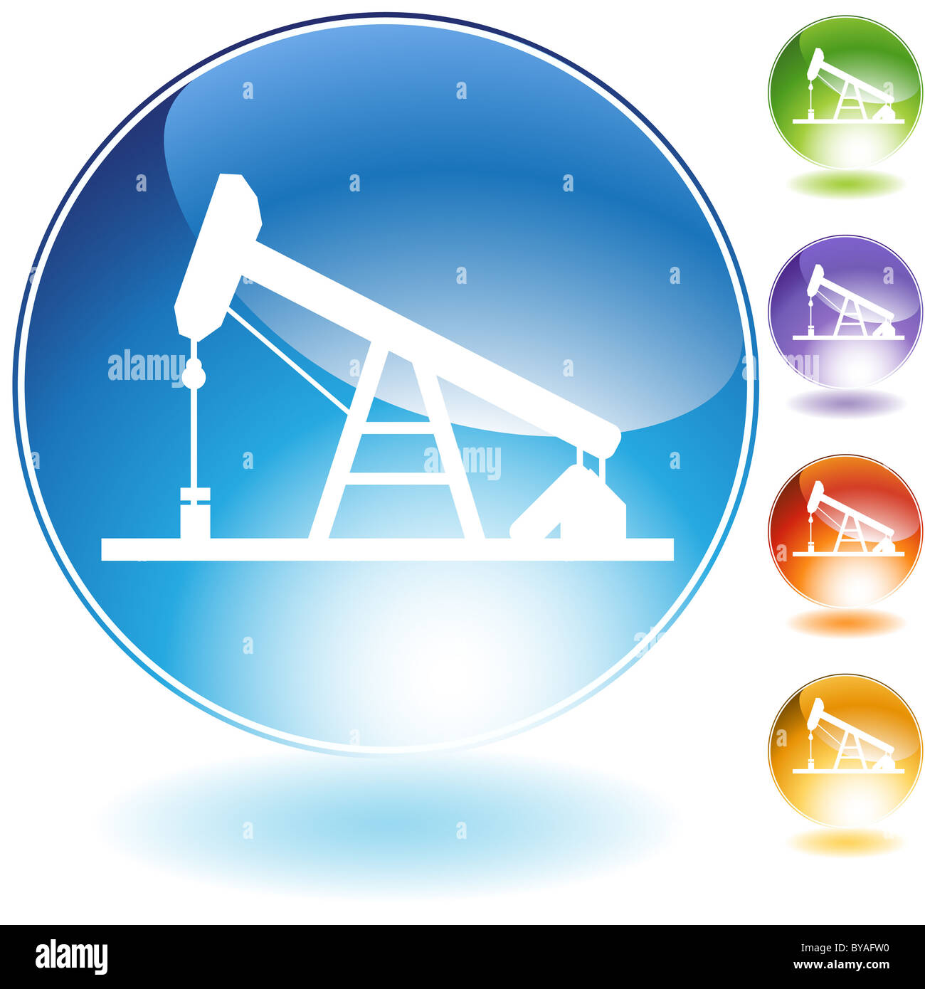 An image of an oil pump Stock Photo - Alamy