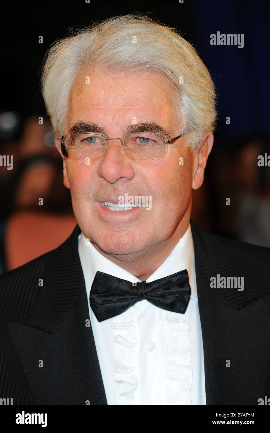 MAX CLIFFORD 2011 NATIONAL TELEVISION AWARDS O2 ARENA LONDON ENGLAND 26 ...