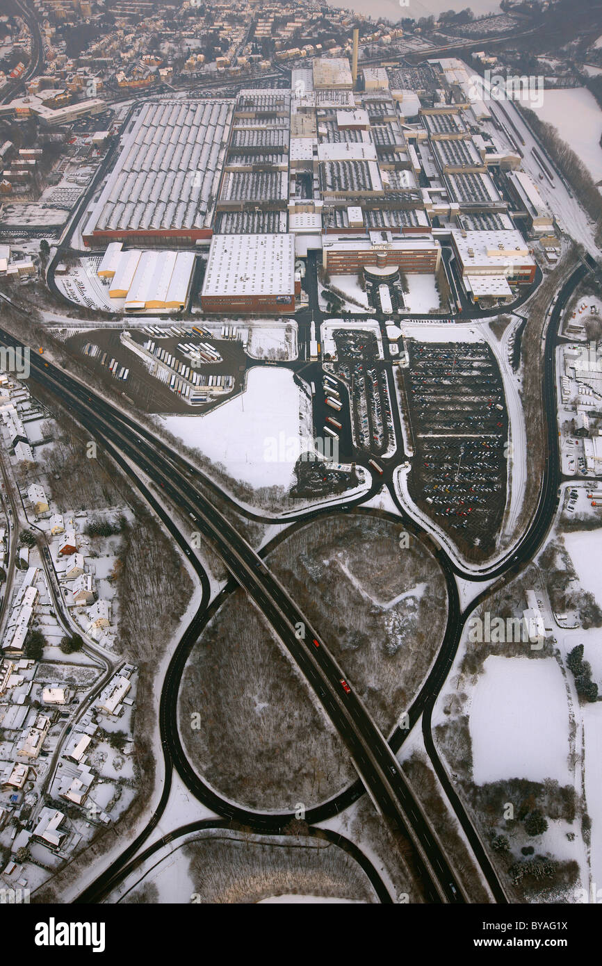 Aerial view gm opel plant hi-res stock photography and images - Alamy