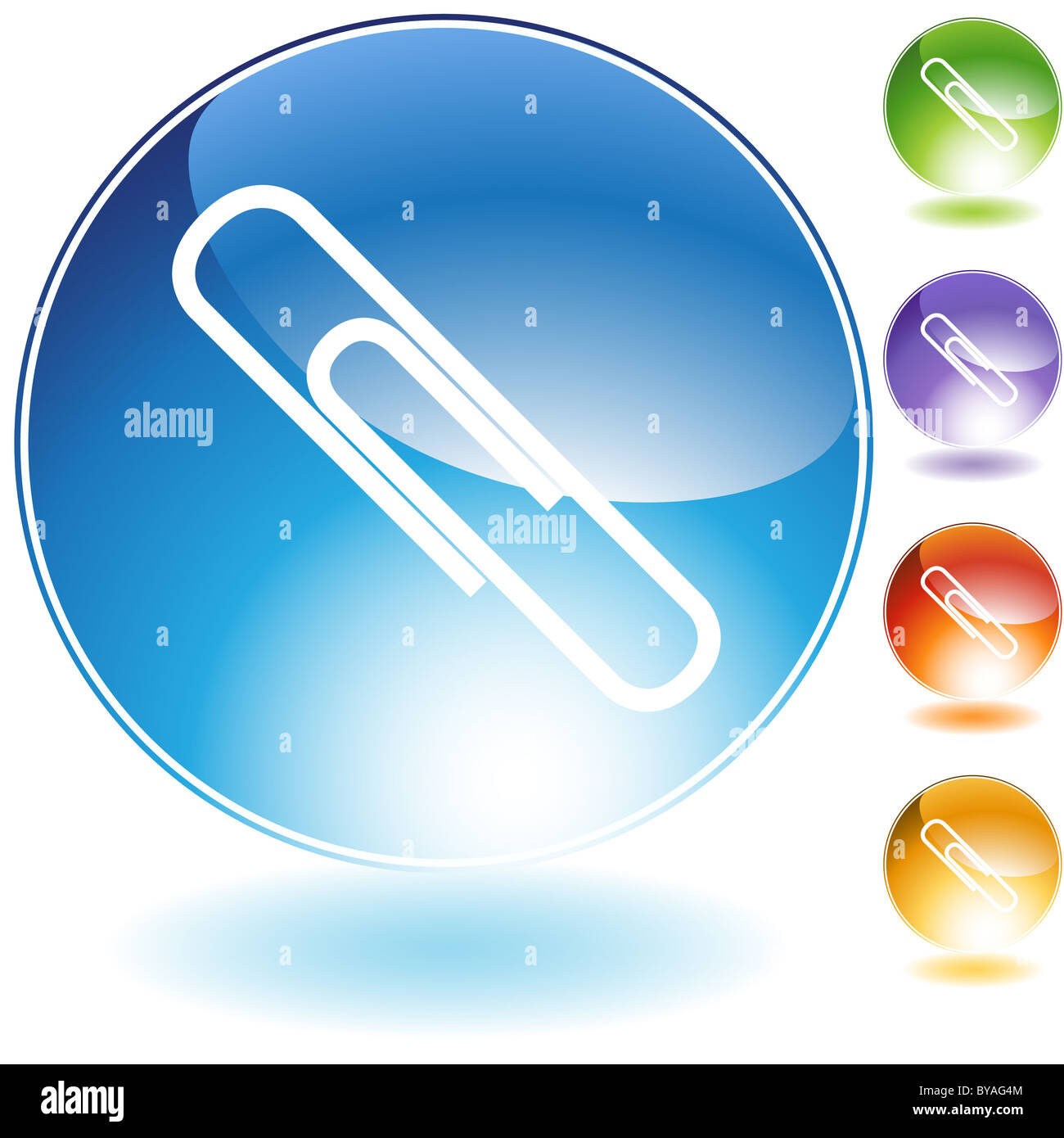 An image of a paperclip Stock Photo - Alamy