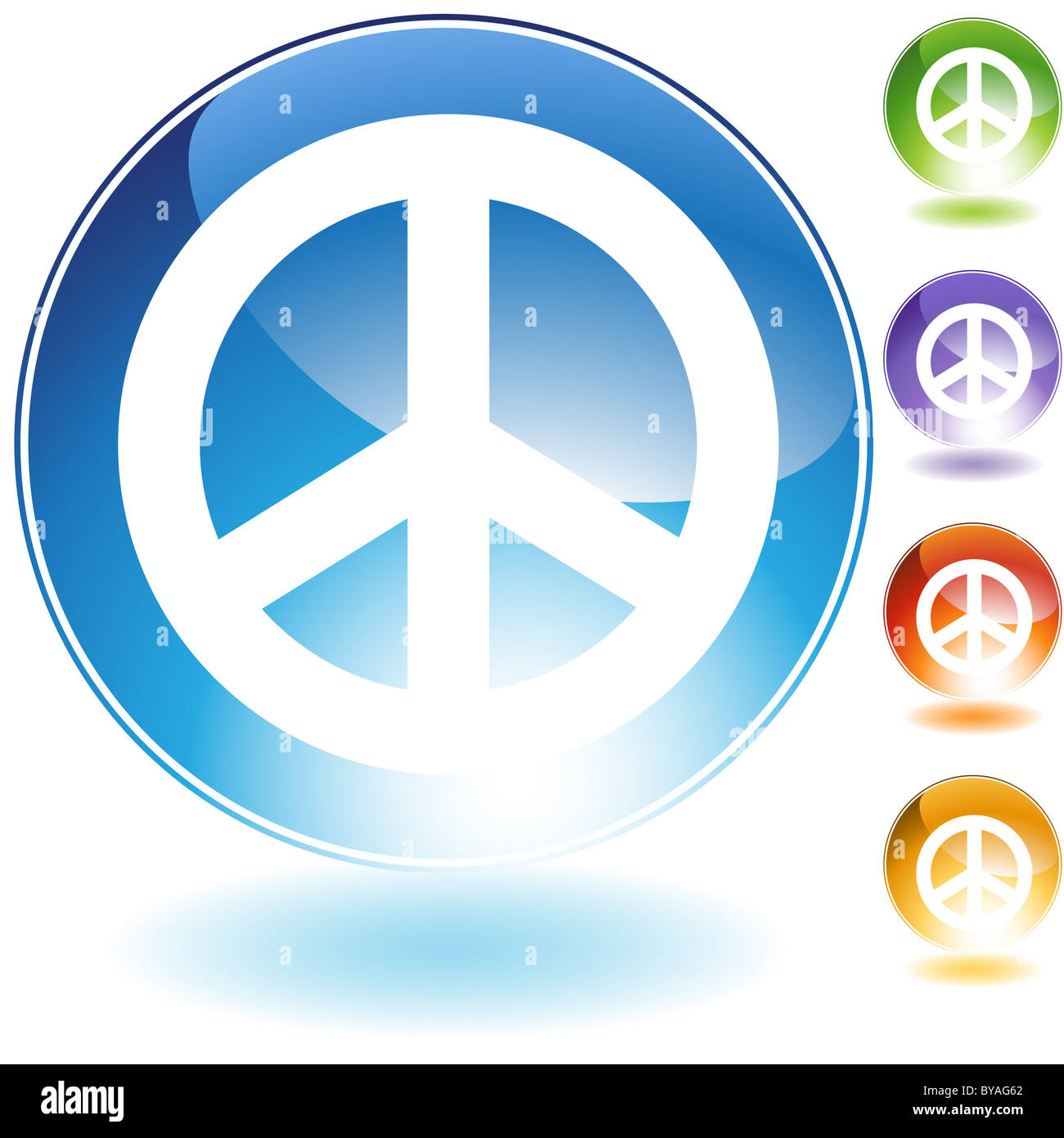 An image of a peace sign Stock Photo - Alamy