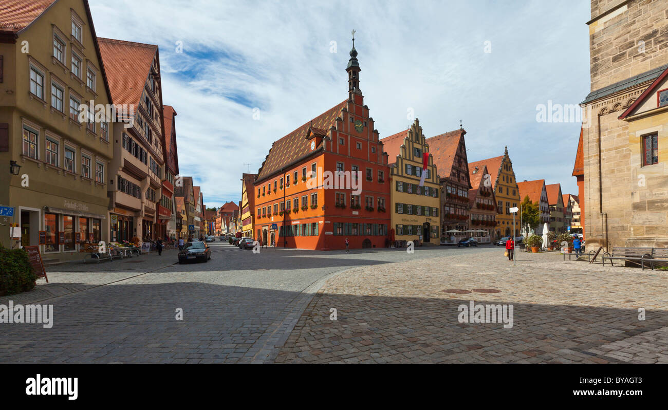 Weinmarkt square and the Gustav-Adolf-Haus building, Turmgasse street ...
