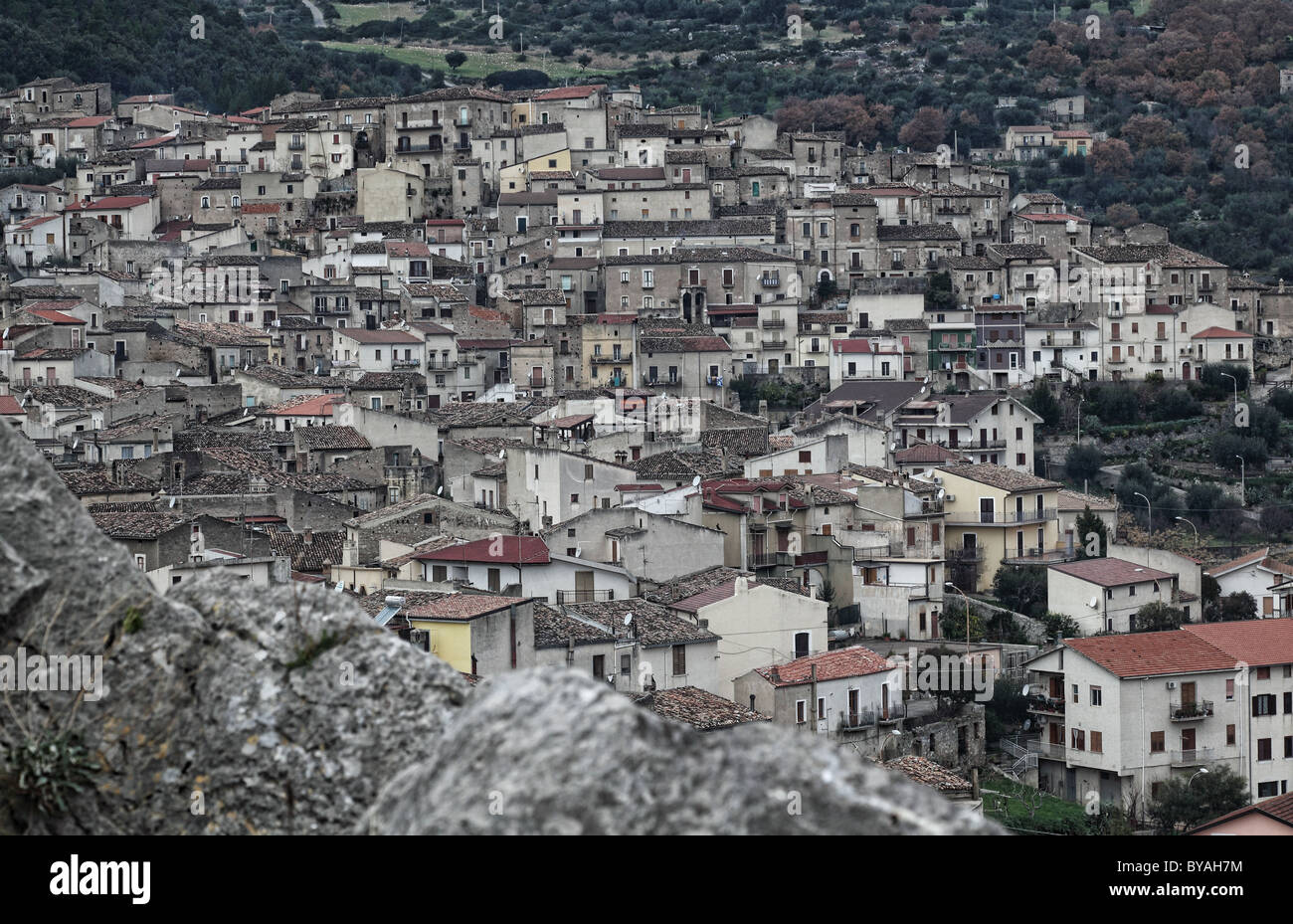 Calabria civita town view hi-res stock photography and images - Alamy