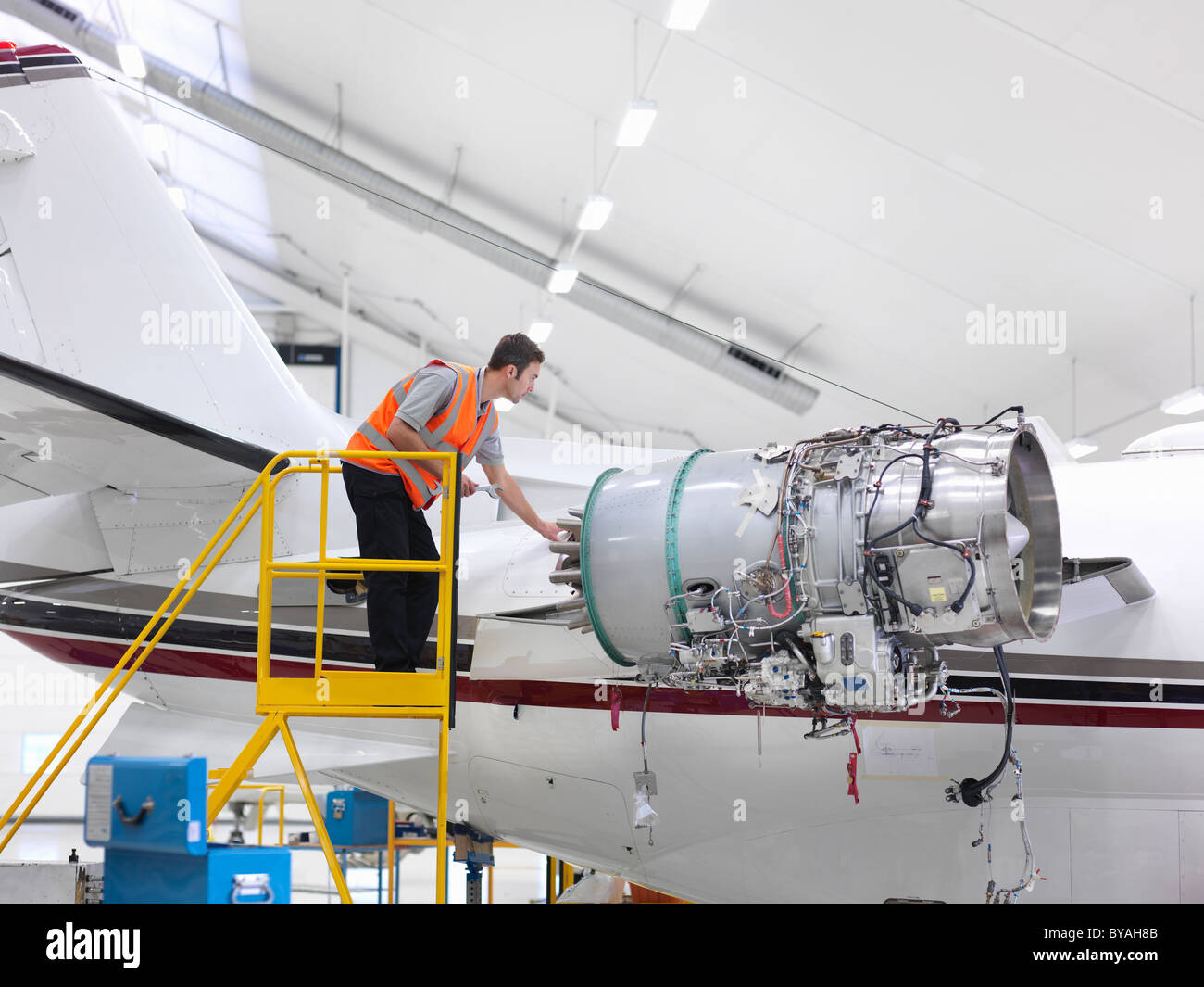Three jet engine hi-res stock photography and images - Alamy