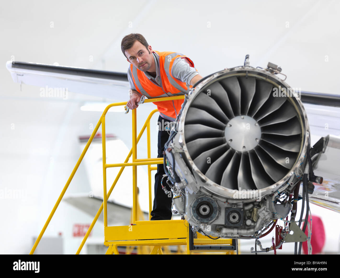 Three jet engine hi-res stock photography and images - Alamy