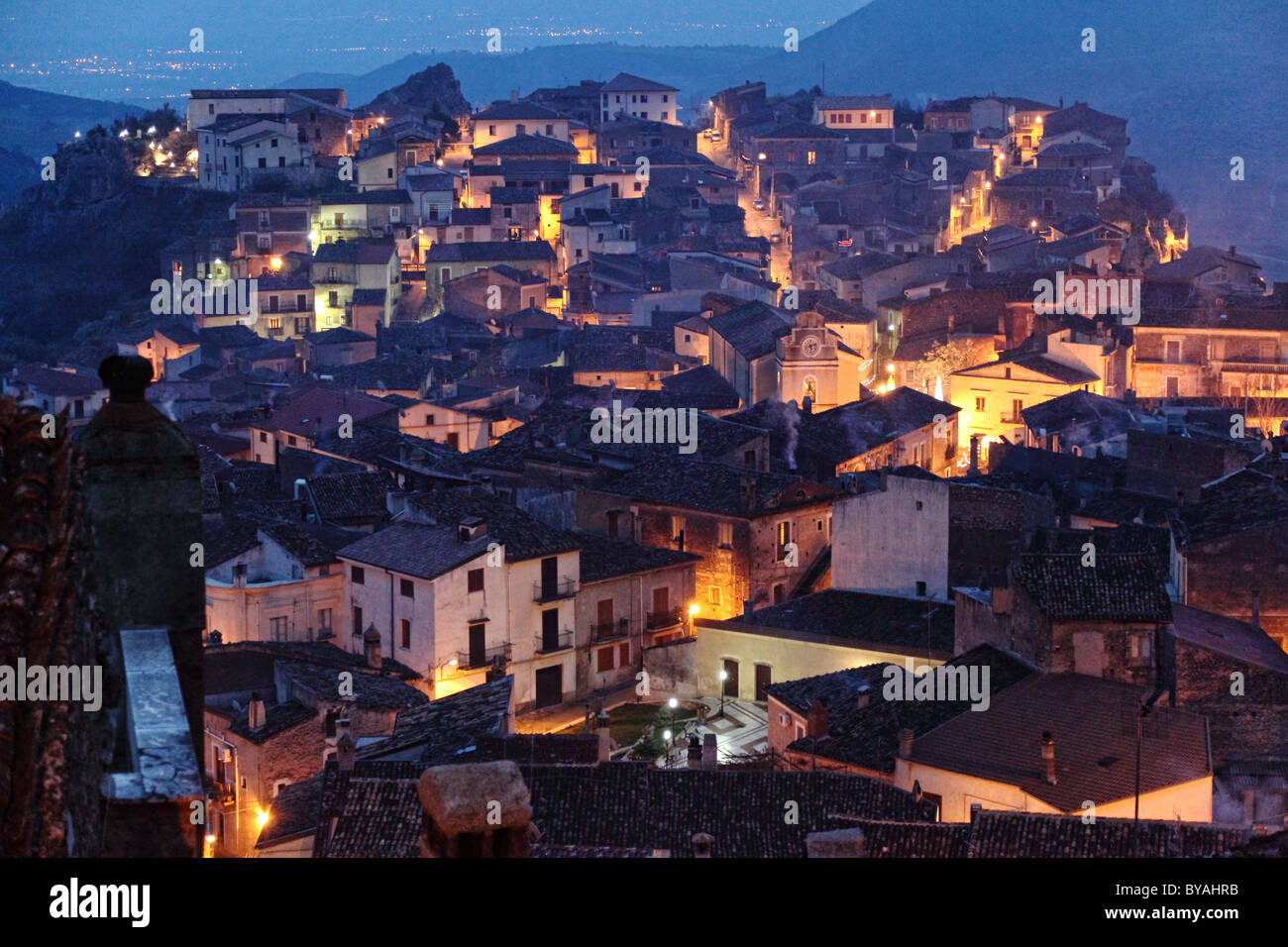 Calabria civita town view hi-res stock photography and images - Alamy