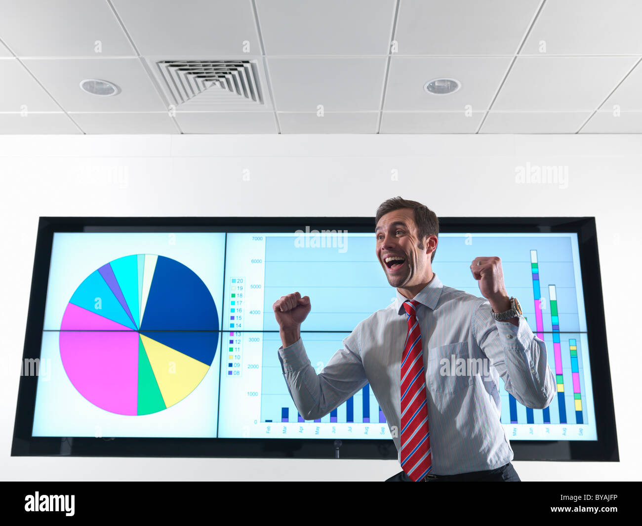 With graph hi-res stock photography and images - Alamy